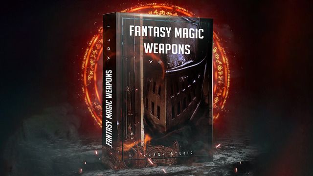 Fantasy Magic Weapons Vol 1 - a premium asset pack to build games with GDevelop. | GDevelop